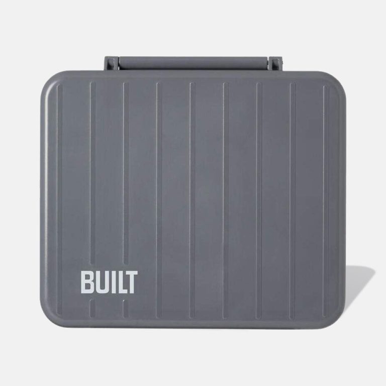 Built Lunchbox with Utensils (Cool Grey) | Reusables and More