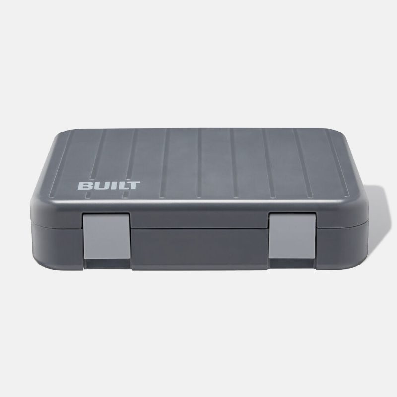 Built Lunchbox with Utensils (Cool Grey) | Reusables and More