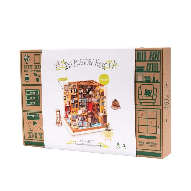 Miniature Library Kit(Sam's Study)