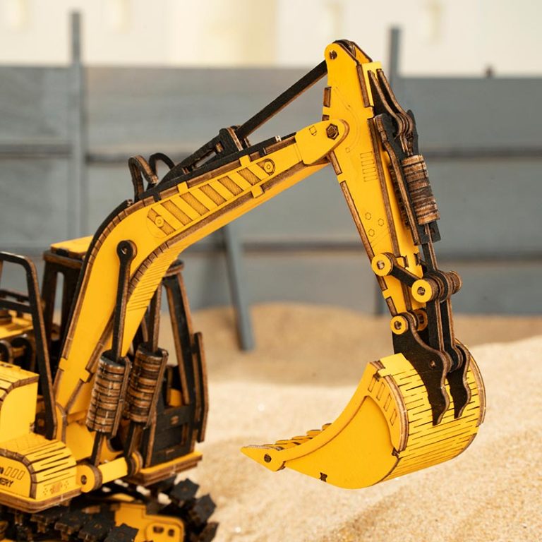 Miniature DIY Excavator Kit | Reusables and More